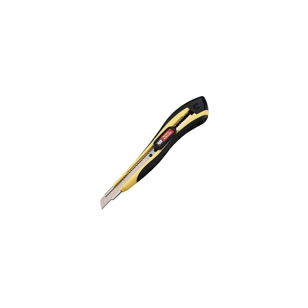 SDI CUTTER KNIFE 5412 RUBBER GRIP AUTO LOCK