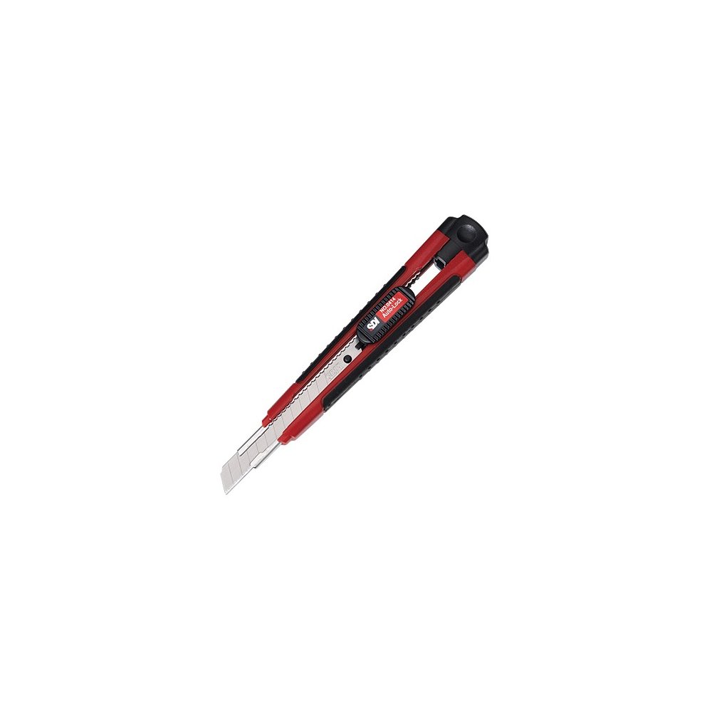 SDI CUTTER KNIFE 5414 RUBBER GRIP AUTO LOCK