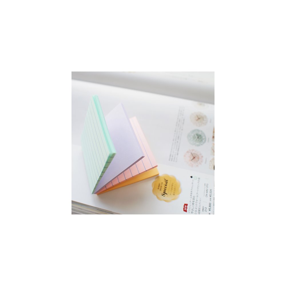 STICK'N 3 x 3" MAGIC LINED STICKY NOTES