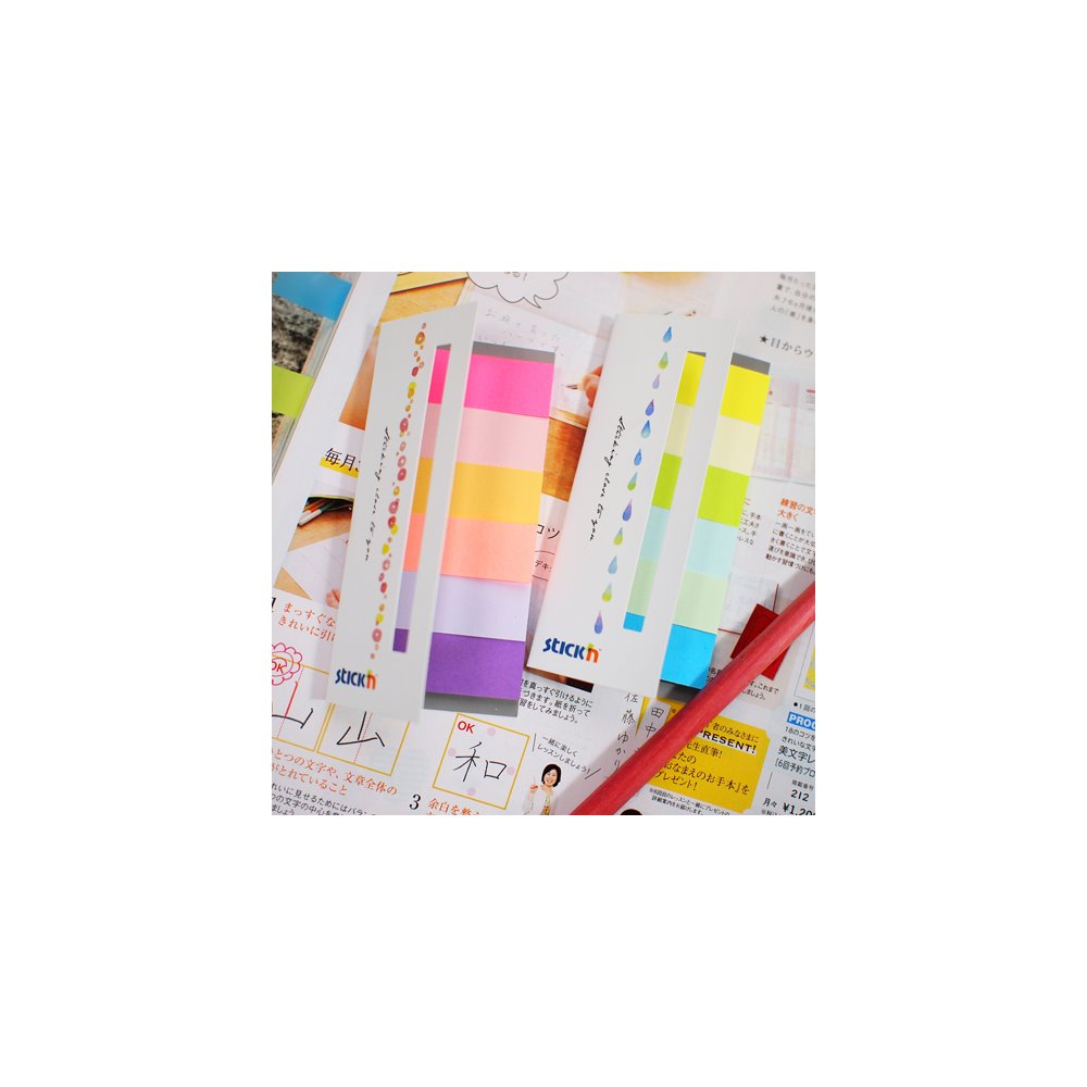 STICK'N PAPER INDEX 6 COLOURS - SUMMER