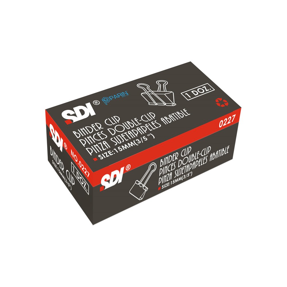 BINDER CLIPS 15MM | SDI| 0227 | Suppliers in India