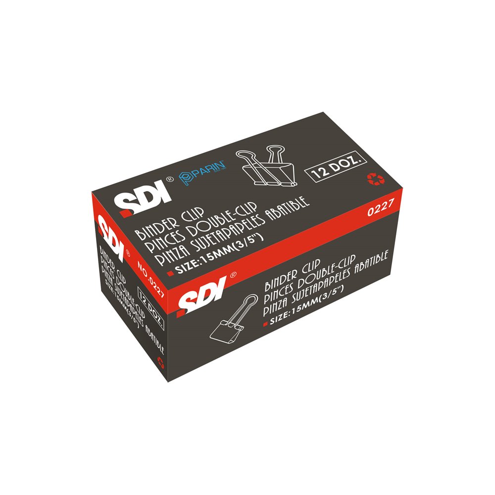 BINDER CLIPS 15MM | SDI| 0227 | Suppliers in India