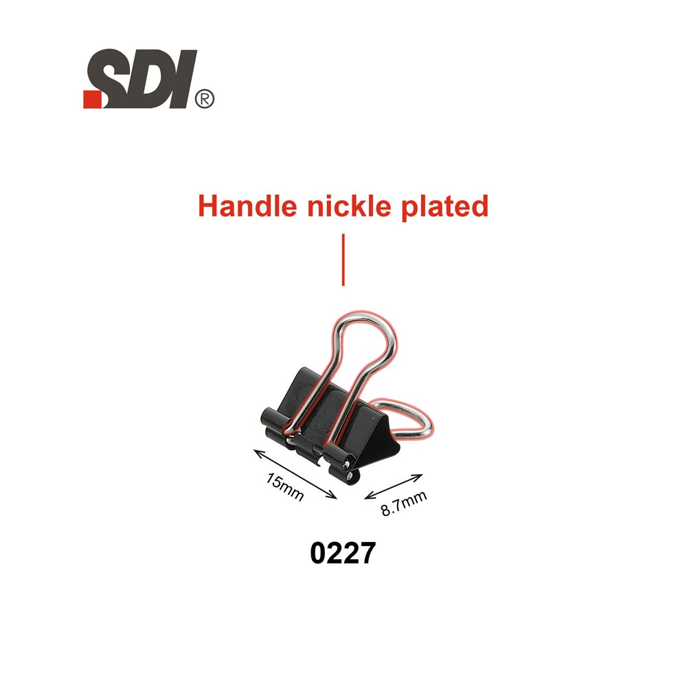 BINDER CLIPS 15MM | SDI| 0227 | Suppliers in India