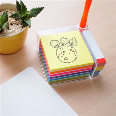 STICK'N CUBE WITH HOLDER