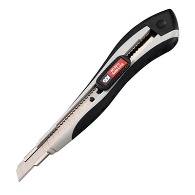 SDI CUTTER KNIFE 5412 RUBBER GRIP AUTO LOCK