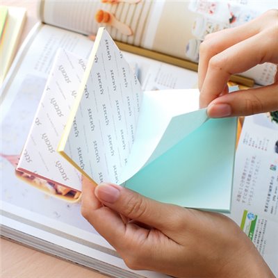 STICK'N 3 x 3" MAGIC LINED STICKY NOTES
