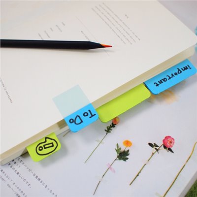 STICK'N ORGANISER FILING TAB